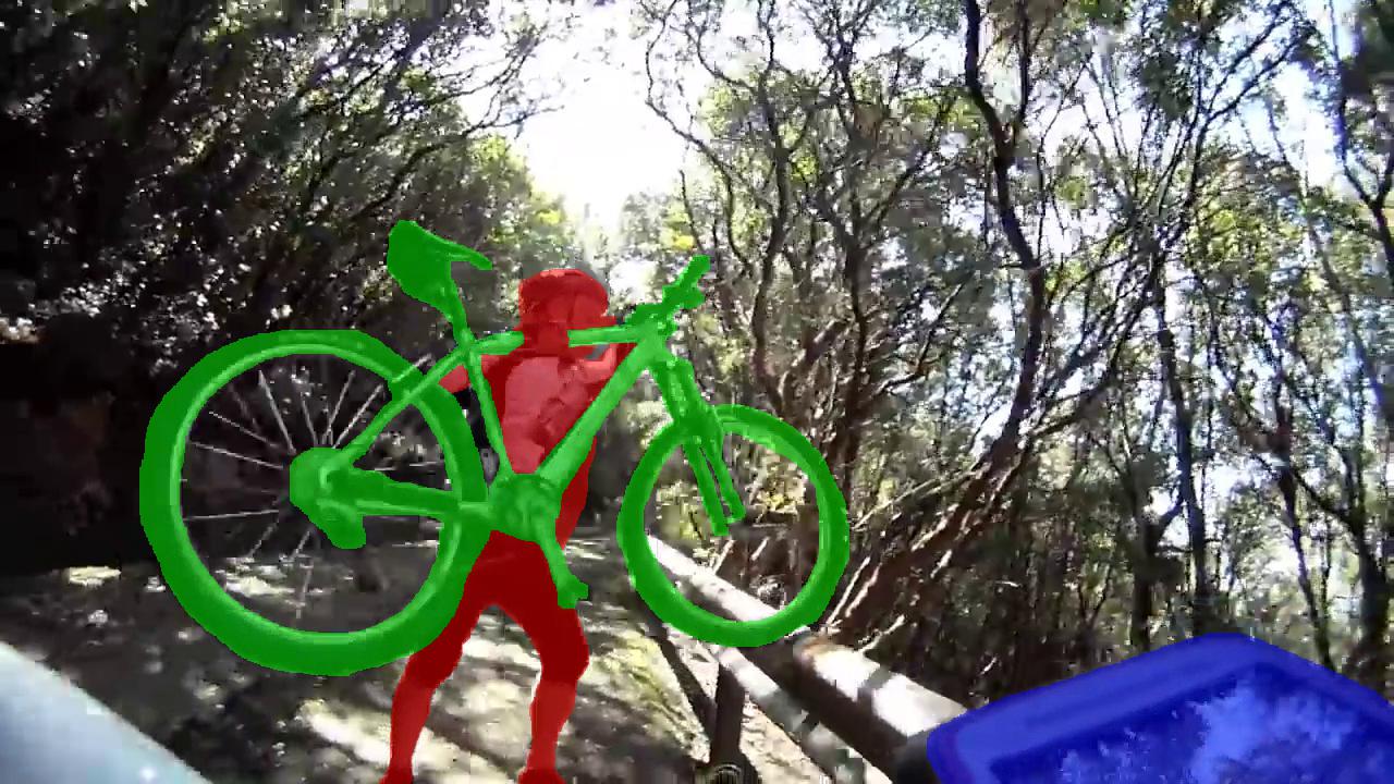 The First Large-scale Video Object Segmentation Challenge