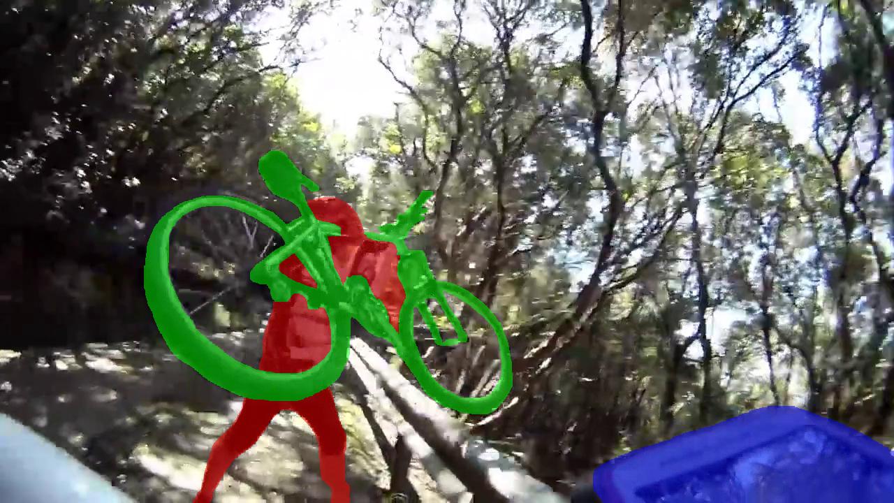 The First Large-scale Video Object Segmentation Challenge